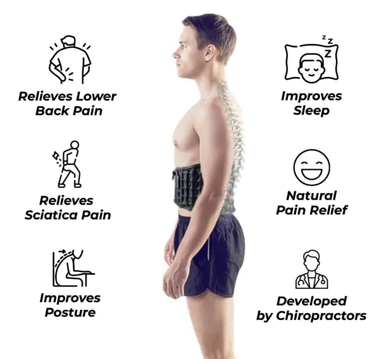 BackReliever Decompression Belt: Official Website